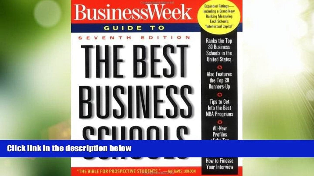 BW Guide to The Best Business Schools - MBA Pundit
